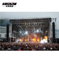 China Outdoor Aluminum Concert Stage Light Truss Curved Roof Truss System for sale