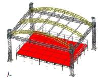 China F34 Square Stage Light Truss Concert Stage 290*290mm for sale