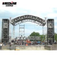 China Aluminum Frame Stage Light Truss DJ Booth Structure Event Spigot 520*760mm for sale