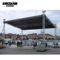 China Silver Black Semi Circle Roof Easy Install Stage Lighting Round Truss for sale