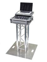 China Fast Build Aluminum Stage Light Truss System Spigot Global Truss F34 2m for sale