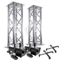 China Fast Build Aluminum Stage Light Truss System Spigot Global Truss F34 2m for sale