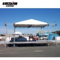 China Silver Black Semi Circle Roof Easy Install Stage Lighting Round Truss for sale