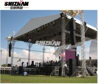 China Easy Install Podium Aluminum Stage Platforms Dancing Lighting Booth Truss for sale