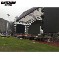 China Aluminum Alloy Stage Light Truss System Design Flat Lighting Trusses for sale
