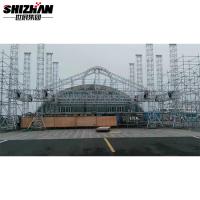 China Spigot Bolt Aluminum Stage Light Truss Frame Structure Stage Exhibition for sale