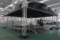 China Spigot Bolt Aluminum Stage Light Truss Frame Structure Stage Exhibition for sale