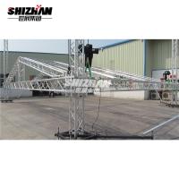 China Customized Curved Steel Roof Aluminum Lighting Truss System for sale