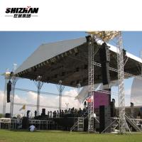 China Event Spigot Aluminum Stage Lighting Ground Support Truss System for sale