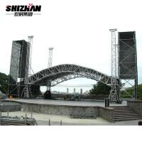 China Adjustable Aluminum Outdoor Stage Lighting Truss Structure 350*350mm for sale