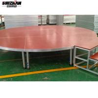 China 290*290mm Square Concert Lotus Wedding Flower Stage for sale