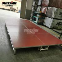 China low cost  manual linear marriage decoration stage for sale