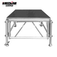 China Non Slip Outdoor  4 X 8 Portable Music Concert Stage Moving Tent Aluminum Platform for sale