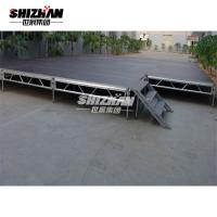 China Non Slip Outdoor  4 X 8 Portable Music Concert Stage Moving Tent Aluminum Platform for sale