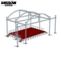 China Speed Roof Truss Aluminum Collapsible Live Concert Stage Platform System for sale