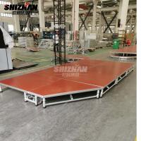 China low cost  manual linear marriage decoration stage for sale