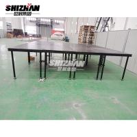 China outdoor led stage with rails rental for sale