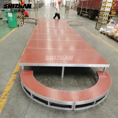 China portable stage 8 x 4  set guangzhou for sale