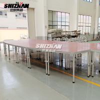 China 24x24 400mm 3metres table slide linear portable stage outdoor for sale