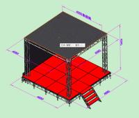 China 4 x 8 concert stage panels 20 ft roof trusses for sale for sale