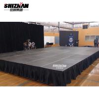 China ISO Portable Concert Anti-slip Waterproof Aluminum Concert Truss Stage for sale