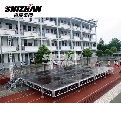 China aluminum assembly outdoor concert event dj light stage for sale