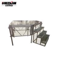 China 1.22*1.22m Aluminum Rock Concert  Glass Stage Portable Floor Platform for sale