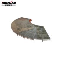 China 1.22*1.22m Aluminum Rock Concert  Glass Stage Portable Floor Platform for sale