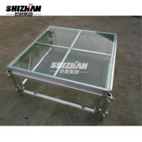 China Adjustable Live Concert Glass Stage Aluminium Acrylic Platform Indoor for sale