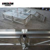 China Adjustable Live Concert Glass Stage Aluminium Acrylic Platform Indoor for sale