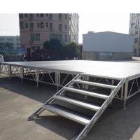 China Simplicity Durable Adjustable Portable Event Stage Platform for sale