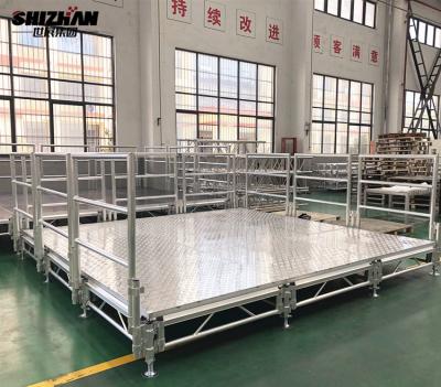 China aluminium portable indoor mobile stage for sale