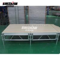 China Aluminum Portable Stage With Wooden Portable Platform for sale