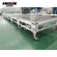 China Aluminum Portable Stage With Wooden Portable Platform for sale
