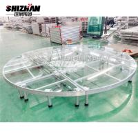 China Aluminum Portable Stage With Wooden Portable Platform for sale
