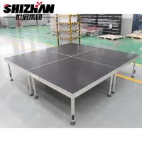 China Aluminum Portable Stage With Wooden Portable Platform for sale