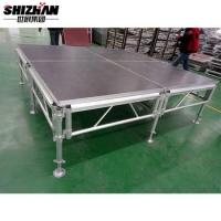 China Music Stage Platform Adjustable Legs Outdoor Aluminum Stage Frame for sale