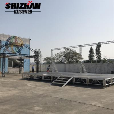 China Aluminum fast install led strobe light  portable Smart Mobile Stages for Sale for sale