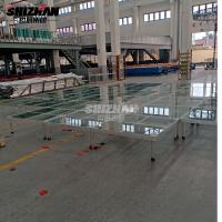 China Water Proof Anti Slip Glass Stage Outdoor Indoor Acrylic Stage Platform for sale