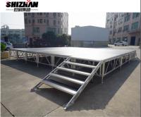 China Glass Plywood Acrylic Led Dance Stage Frame Truss Structure for sale