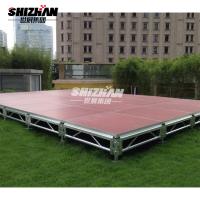 China Custom Aluminum Manufacture Professional Outdoor Platform Cheap Aluminum Portable Stage For Sale for sale