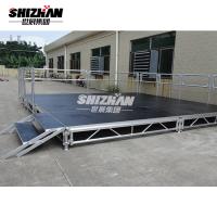 China Custom Aluminum Manufacture Professional Outdoor Platform Cheap Aluminum Portable Stage For Sale for sale