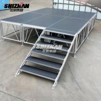 China Custom Aluminum Manufacture Professional Outdoor Platform Cheap Aluminum Portable Stage For Sale for sale