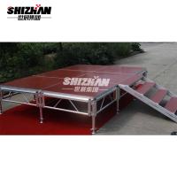 China High quality Custom Aluminum Lighting Platform Stage Roof Truss System Outdoor Stage Platform for sale