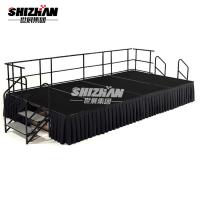 China High quality Custom Aluminum Lighting Platform Stage Roof Truss System Outdoor Stage Platform for sale