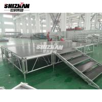 China Custom Aluminum Lighting Platform Stage Event Portable Aluminium Stage Platform Concert Stage Folding Stage for sale
