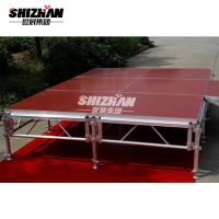 China Custom CE Aluminum Stage Platform Portable Outdoor Event Folding Mobile for sale