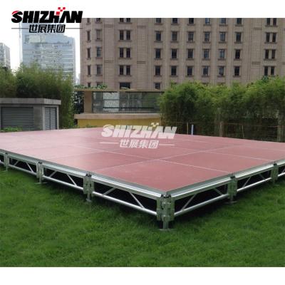 China Custom CE Aluminum Stage Platform Portable Outdoor Event Folding Mobile for sale