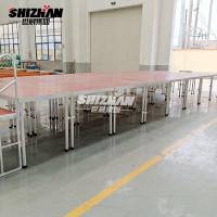 China 750kgs/sqm Heavy Duty Portable Aluminum temporary 4x4 Stage Platform for sale