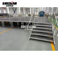 China 750kgs/sqm Heavy Duty Portable Aluminum temporary 4x4 Stage Platform for sale
